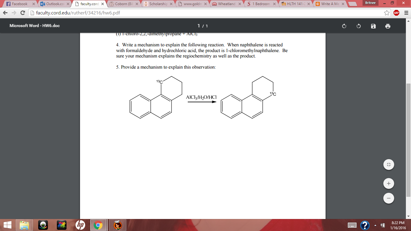 Solved Write a mechanism to explain the following reaction. | Chegg.com