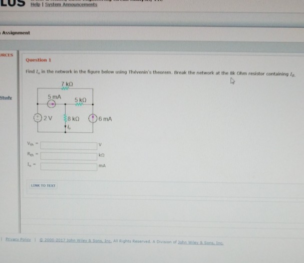 Solved Find I_o in the network in the figure below using | Chegg.com