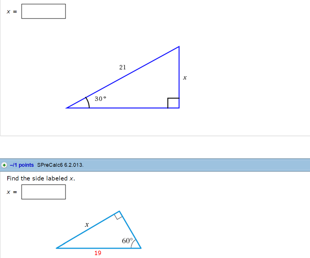 Solved Find The Exact Values Of The Six Trigonometric Ratios