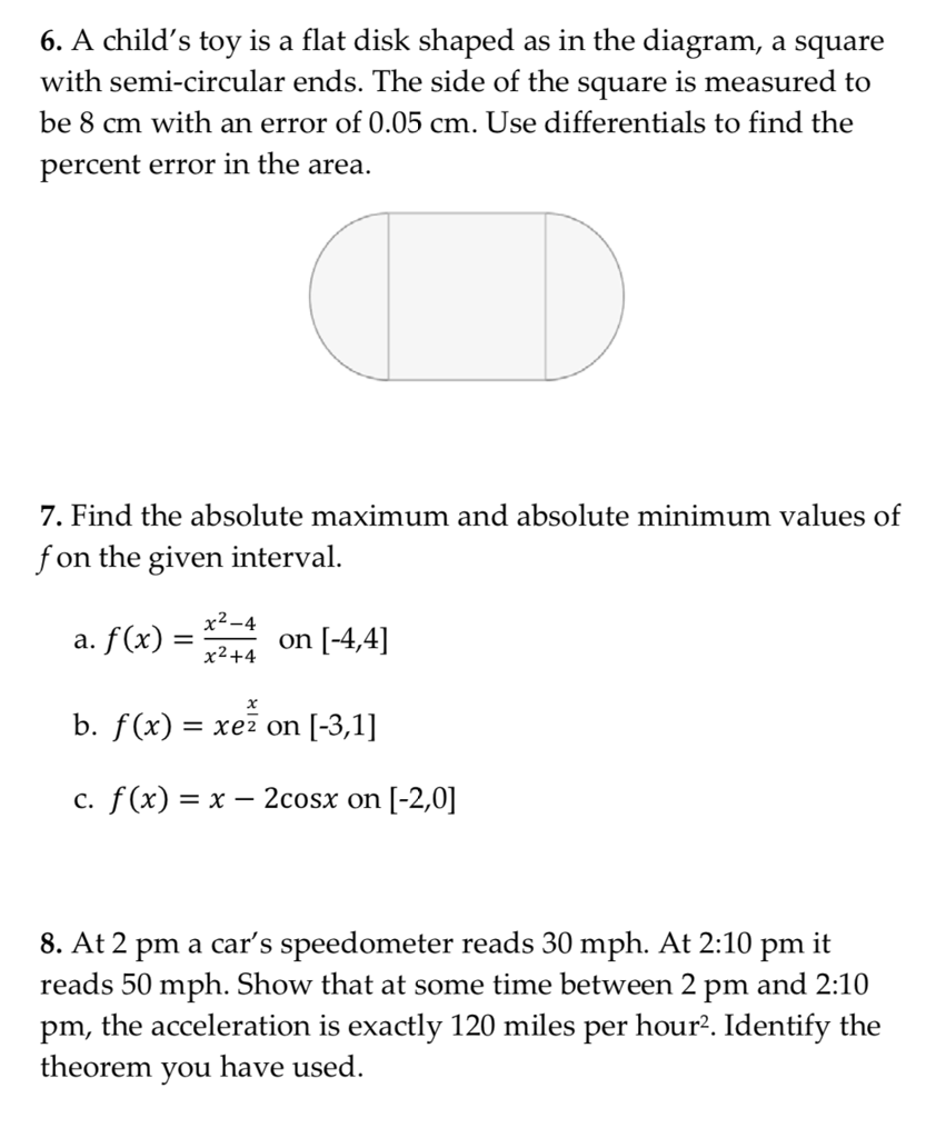 6. A child's toy is a flat disk shaped as in the | Chegg.com
