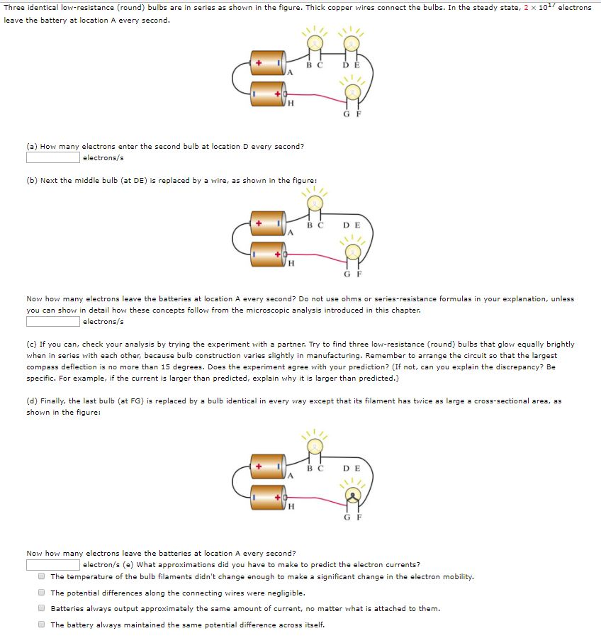 Solved Three identical low-resistance (round) bulbs are in | Chegg.com