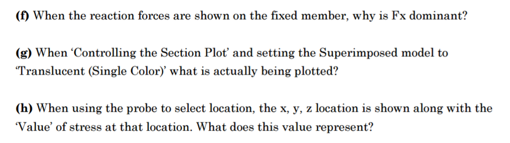 When the reaction forces are shown on the fixed | Chegg.com