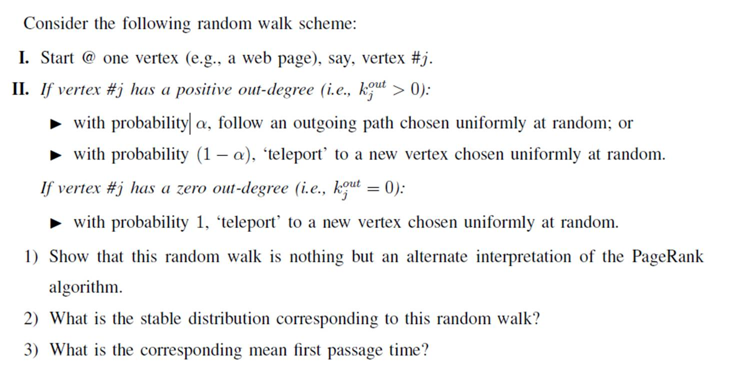 Consider the following random walk scheme: Start @ | Chegg.com