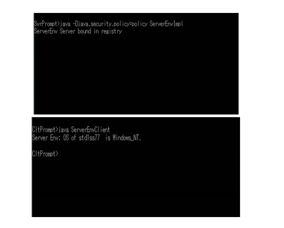 Solved 2. (50 Points) A Simple RMI Application let's create | Chegg.com