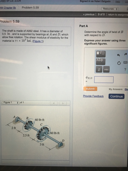 Solved The shaft is made of A992 steel. It has a diameter of | Chegg.com