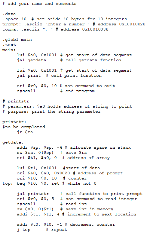 Solved Hi. Can someone help me write the the code for this | Chegg.com