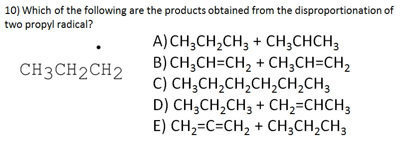 Solved Which of the following are the products obtained from | Chegg.com