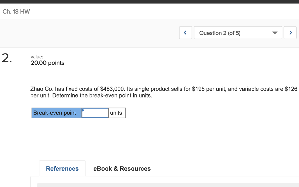 Solved Ch 18 Hw Chegg