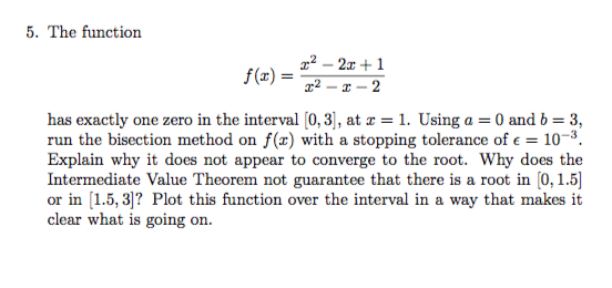 Solved 5. The function f(z) = 2-3-1 has exactly one zero in | Chegg.com