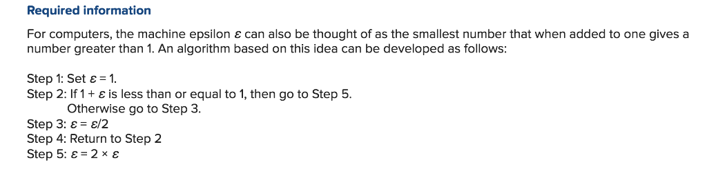 Solved Required information For computers, the machine | Chegg.com