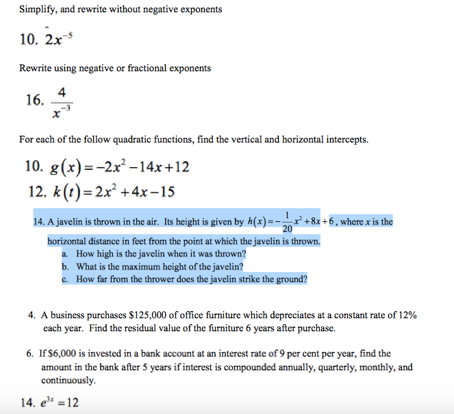 Solved Simplify, and rewrite without negative exponents 10. | Chegg.com