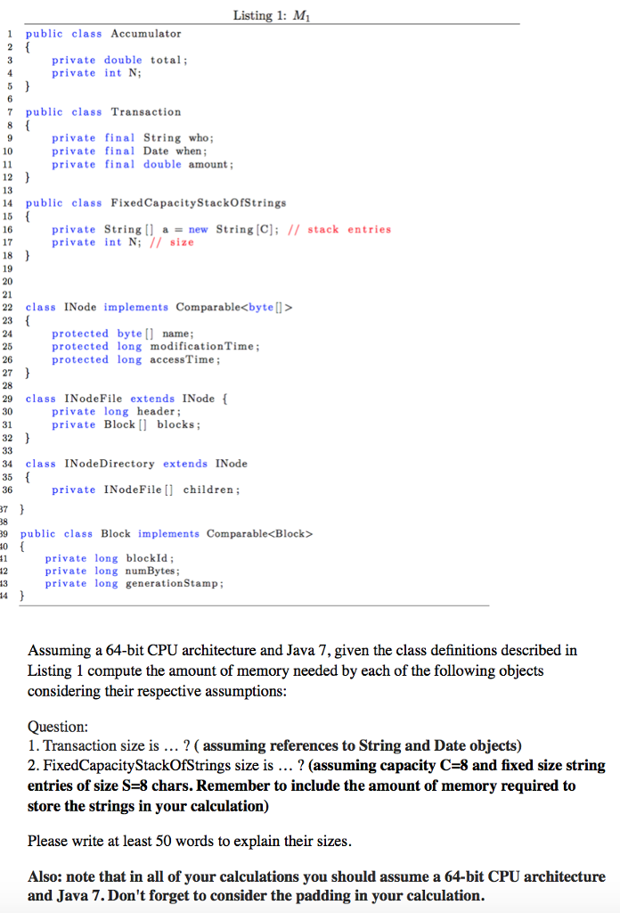 Solved 1 public class Accumulator 2 { 3 private double | Chegg.com