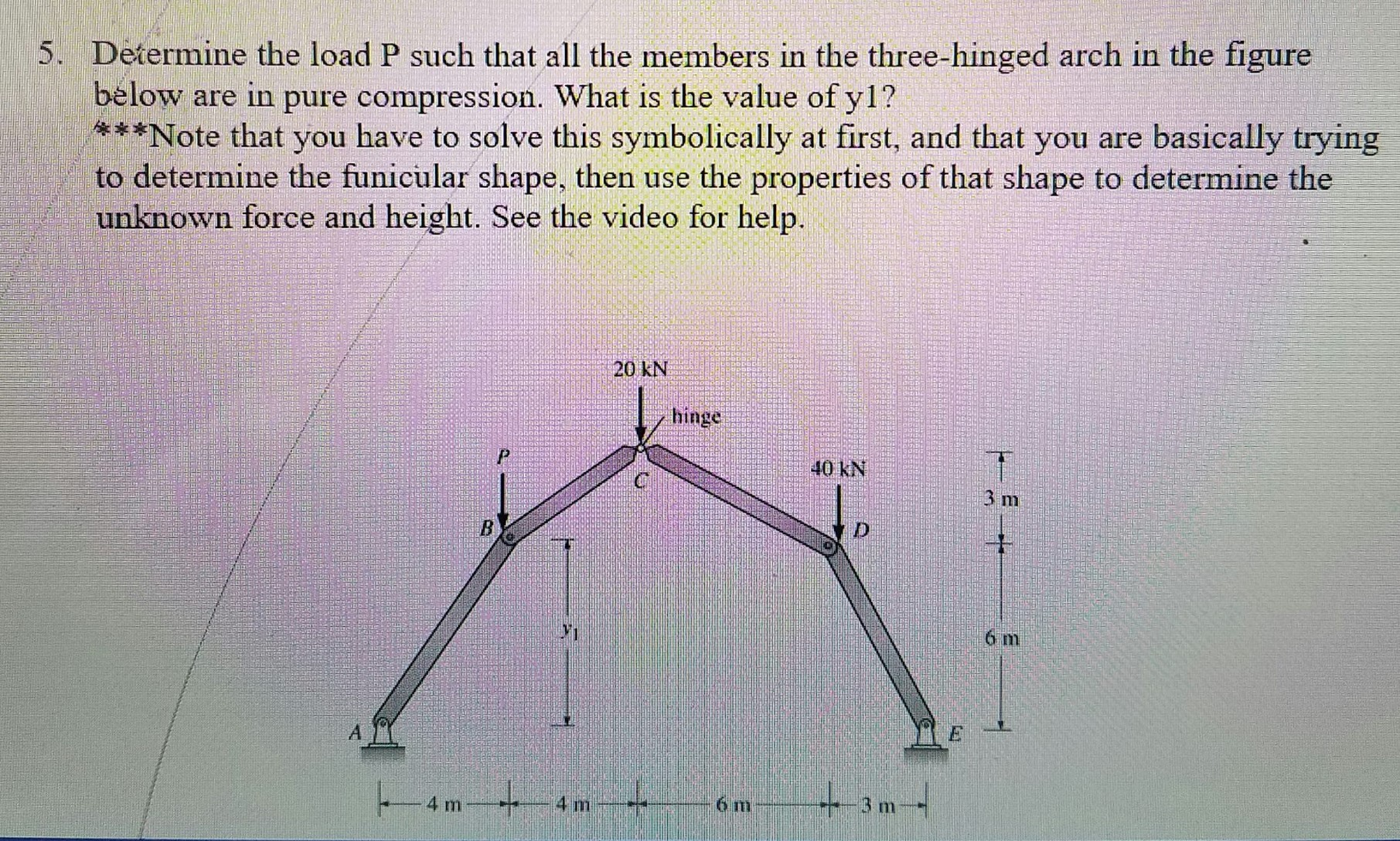 Tension Force Example