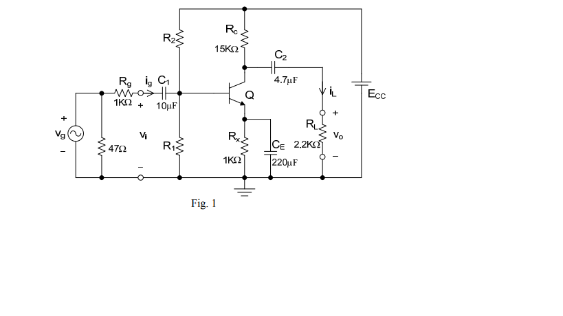 Solved R1=10kohms R2=95.88kohms ECC=18v State and | Chegg.com