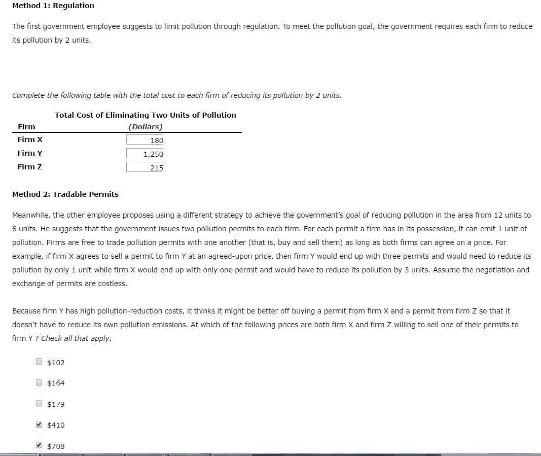 Solved Suppose the government wants to reduce the total | Chegg.com