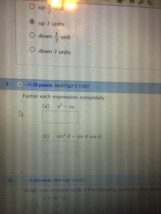 Solved Factor each expression completely. (a) x^2 -xy | Chegg.com