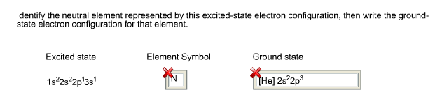 Solved Write The Corresponding Electron Configuration For