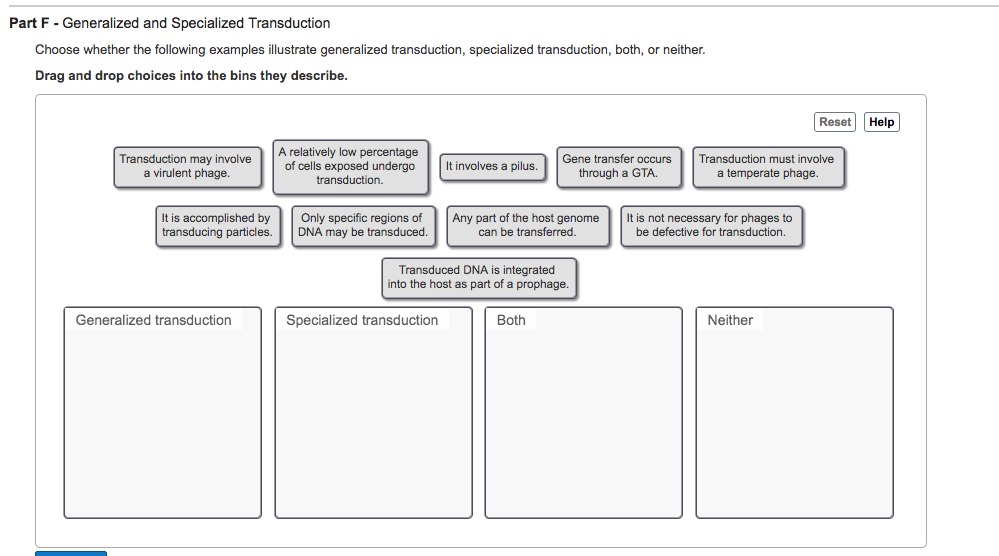 Solved Generalized and Specialized Transduction Choose | Chegg.com