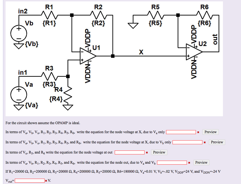 Solved R1 R2 R5 R6 in 2 WW {R5} Vb {R1} {R2} V {R6} V {Vb} | Chegg.com