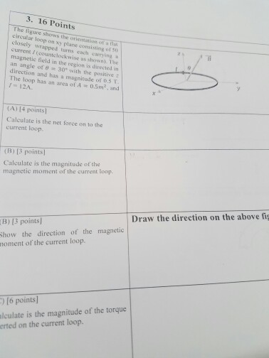 Solved The figure shows the orientation of a flat circular | Chegg.com