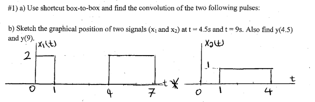 Solved #1) a) Use shortcut box-to-box and find the | Chegg.com