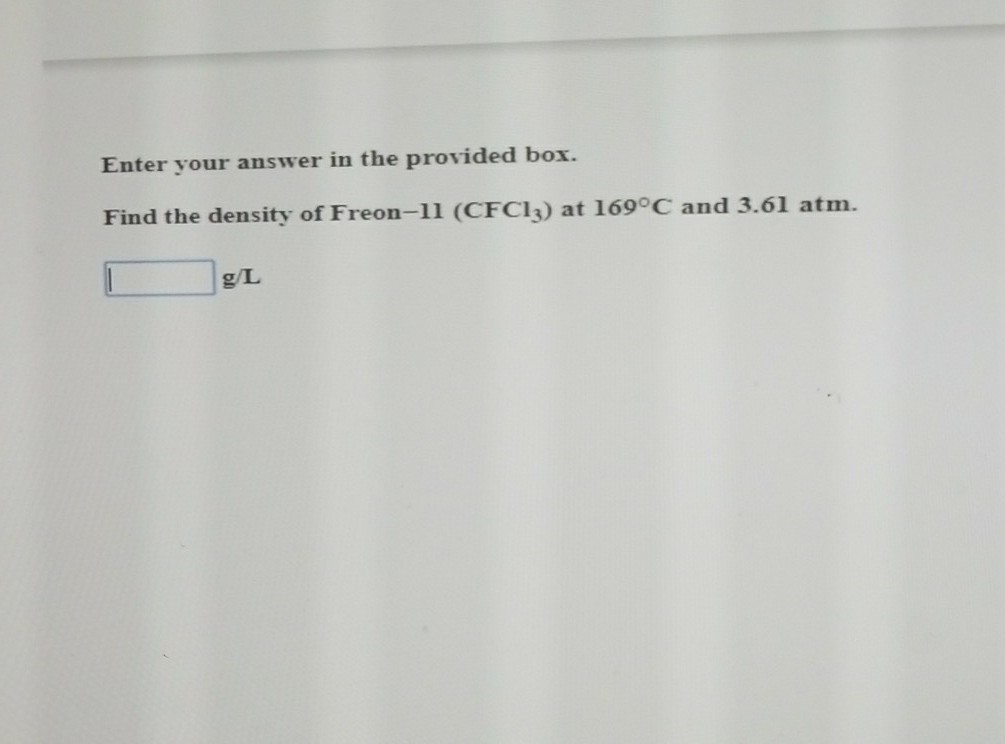 Solved Enter your answer in the provided box. Find the | Chegg.com