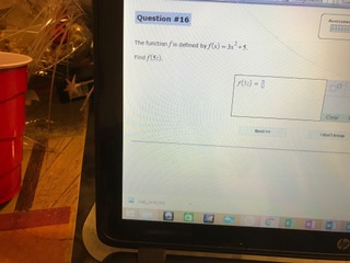 Solved The function f is defined by f(x) = 3x^2 + 5. Find | Chegg.com