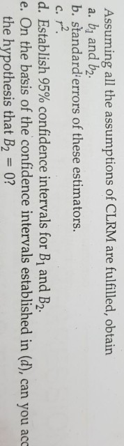 Solved You are given the following data based on 10 pairs of | Chegg.com