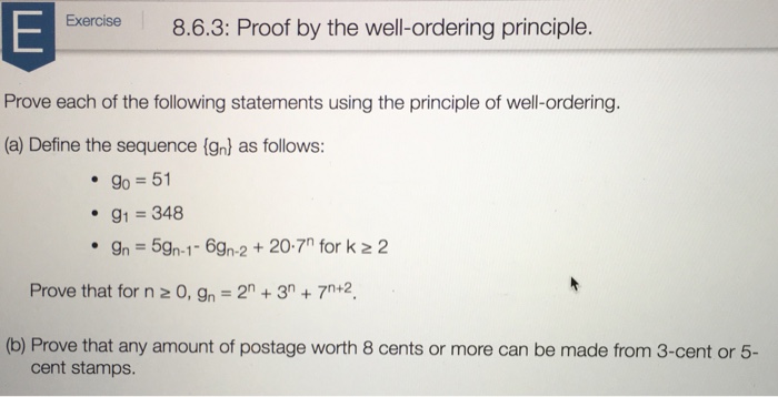 Solved Prove each of the following statements using the | Chegg.com