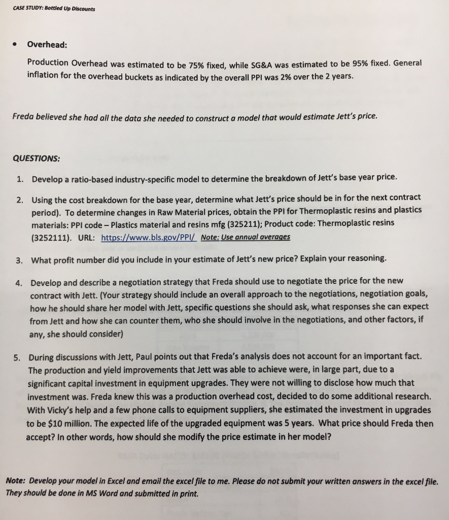 RENSAN CASE STUDY: BOTTLED UP DISCOUNTS Freda Lopez | Chegg.com