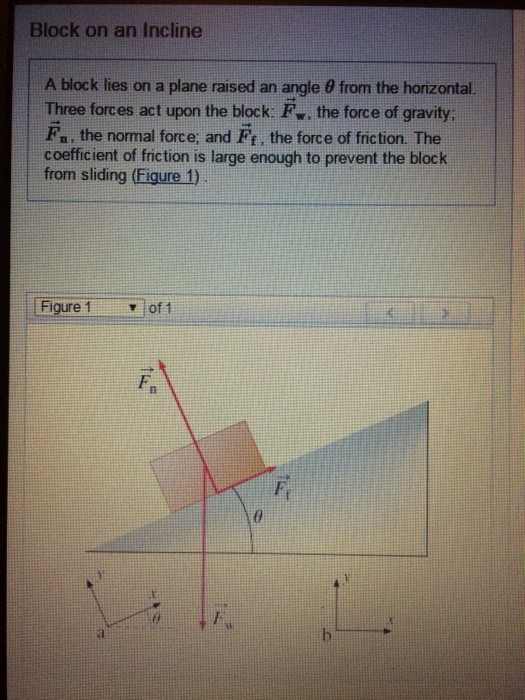 Solved Block on an Incline A block lies on a plane raised an | Chegg.com
