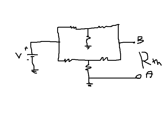 Solved Find R thevenin equivelant? | Chegg.com