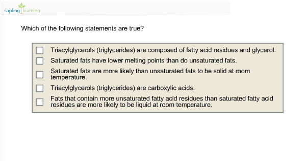 Solved Which of the following statements are true? | Chegg.com