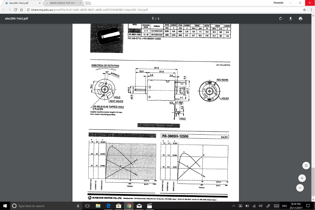 Solved Figure P15.32 14) (12 points) A DC motor is used to | Chegg.com