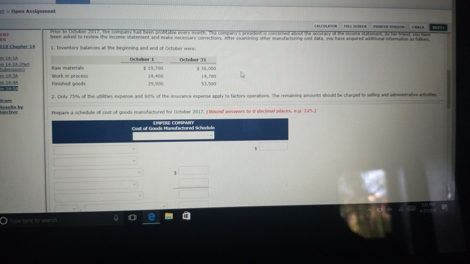 Solved CALCULATOR FULL SCREEN PRINTER VERSION «BACK NEXT | Chegg.com