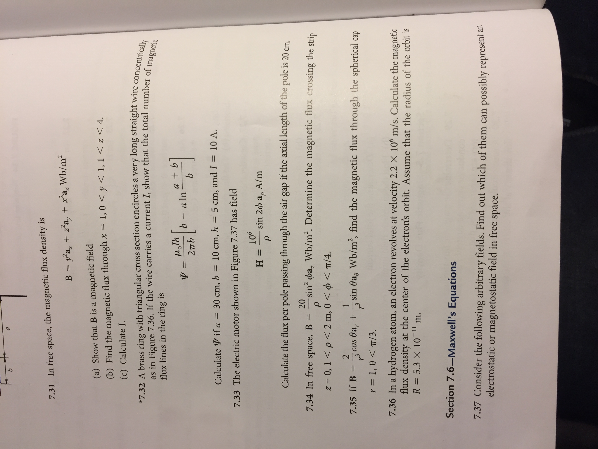 Solved A - y cos axa_x + (y + e^-x)_az B = 20/p a_p C = r^2 | Chegg.com