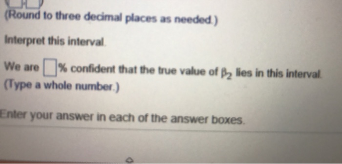 Solved Suppose You Fit The First Order Multiple Regression 1005