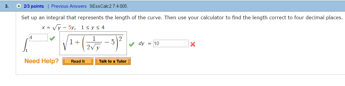 Solved Set up an integral that represents the length of the | Chegg.com