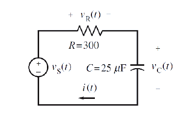 Solved 3) A simple RC circuit is shown below. The input to | Chegg.com