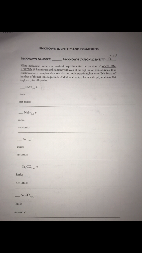 Solved UNKNOWN IDENTITY AND EQUATIONS UNKNOWN NUMBER:- | Chegg.com