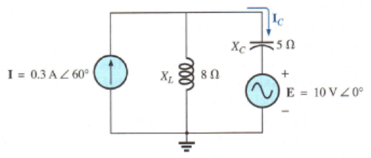 Solved Use superposition principle to determine the current | Chegg.com