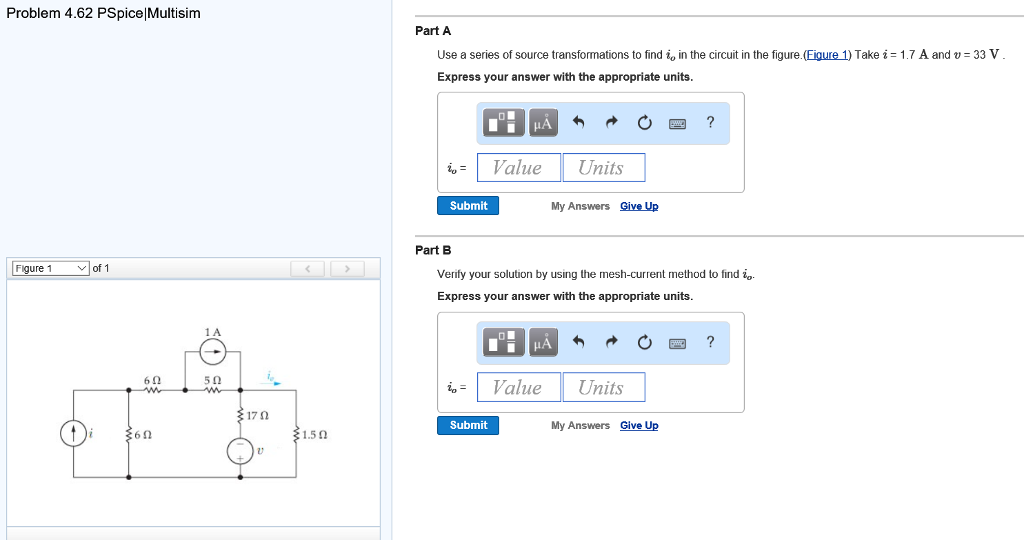 Solved Use A Series Of Source Transformations To Find I 0