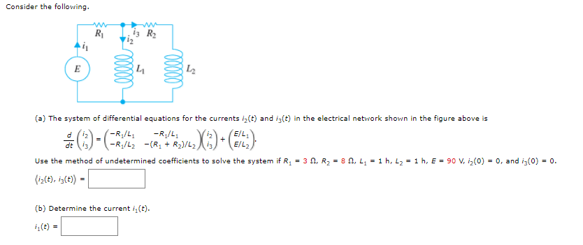 Solved Consider The Following 3 R2 ム し2 A The System Of