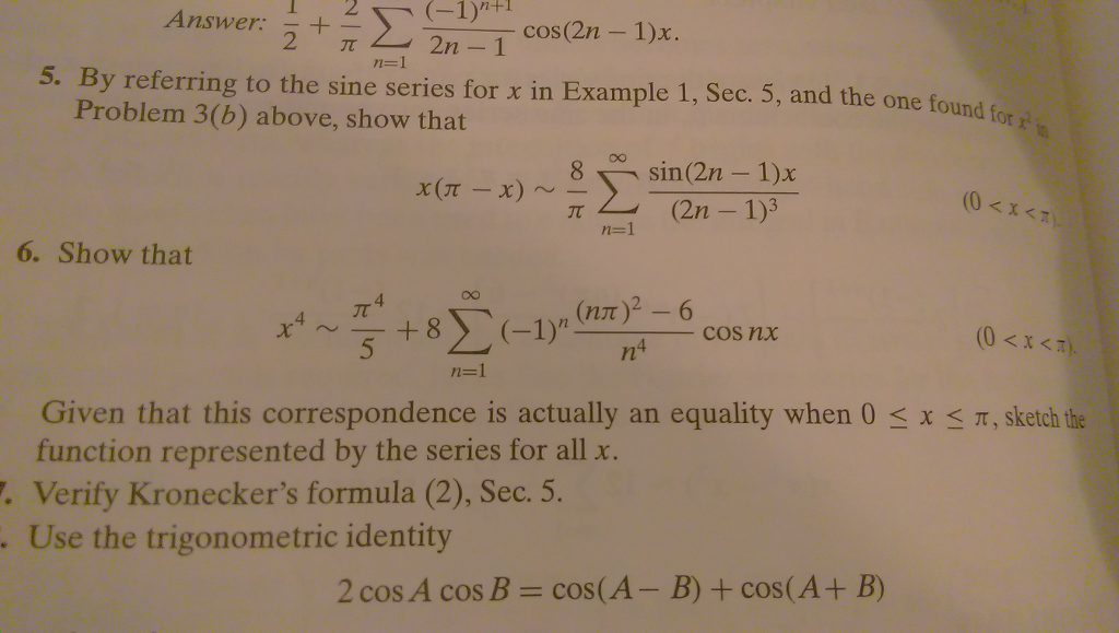 Solved The problems stated as examples are included below. | Chegg.com