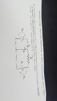 Solved the switch in the circuit below moved from position b | Chegg.com