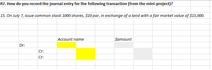 Solved R1: Record journal entries for the folloving | Chegg.com