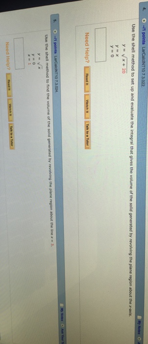 Solved Use the shell method to set up and evaluate the | Chegg.com