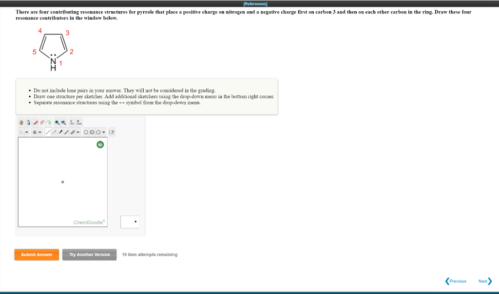 Solved There are four contributing resonance structures for | Chegg.com