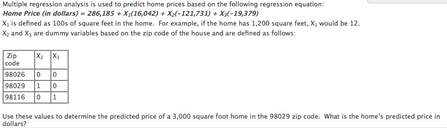 Solved Multiple Regression Analysis Is Used To Predict Home Chegg solved-multiple-regression-analysis-is-used-to-predict-home-chegg