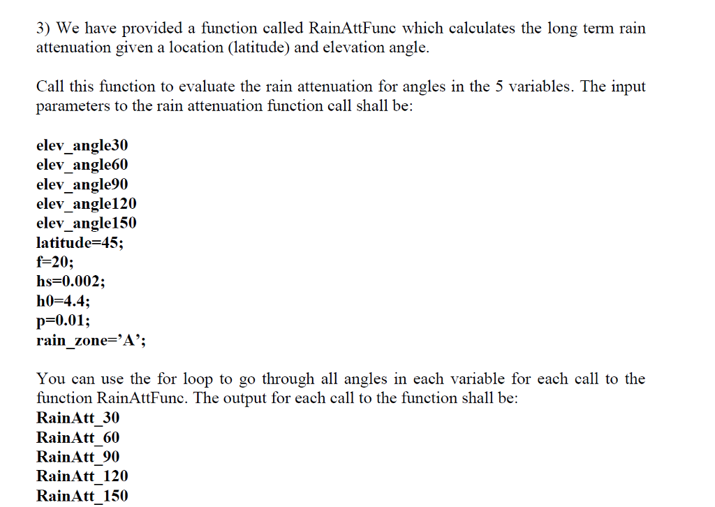 Solved I need some help with the Question (3) of this MATLAB | Chegg.com